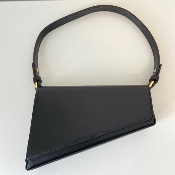 Aupen | Bags | Aupen Purpose Bag In Black Leather Like New | Poshmark